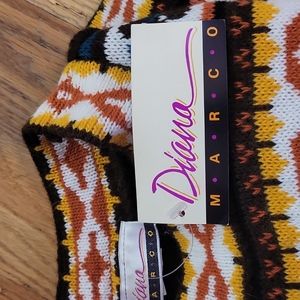 Diana Marco | Sweaters | Vintage New Old Stock Diana Marco Sweater Oversized Beautiful Retro Usa ...